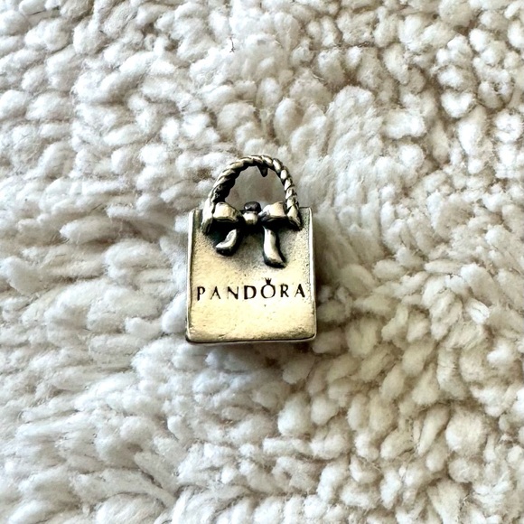 Pandora | Jewelry | Pandora Shopping Bag Charm | Poshmark